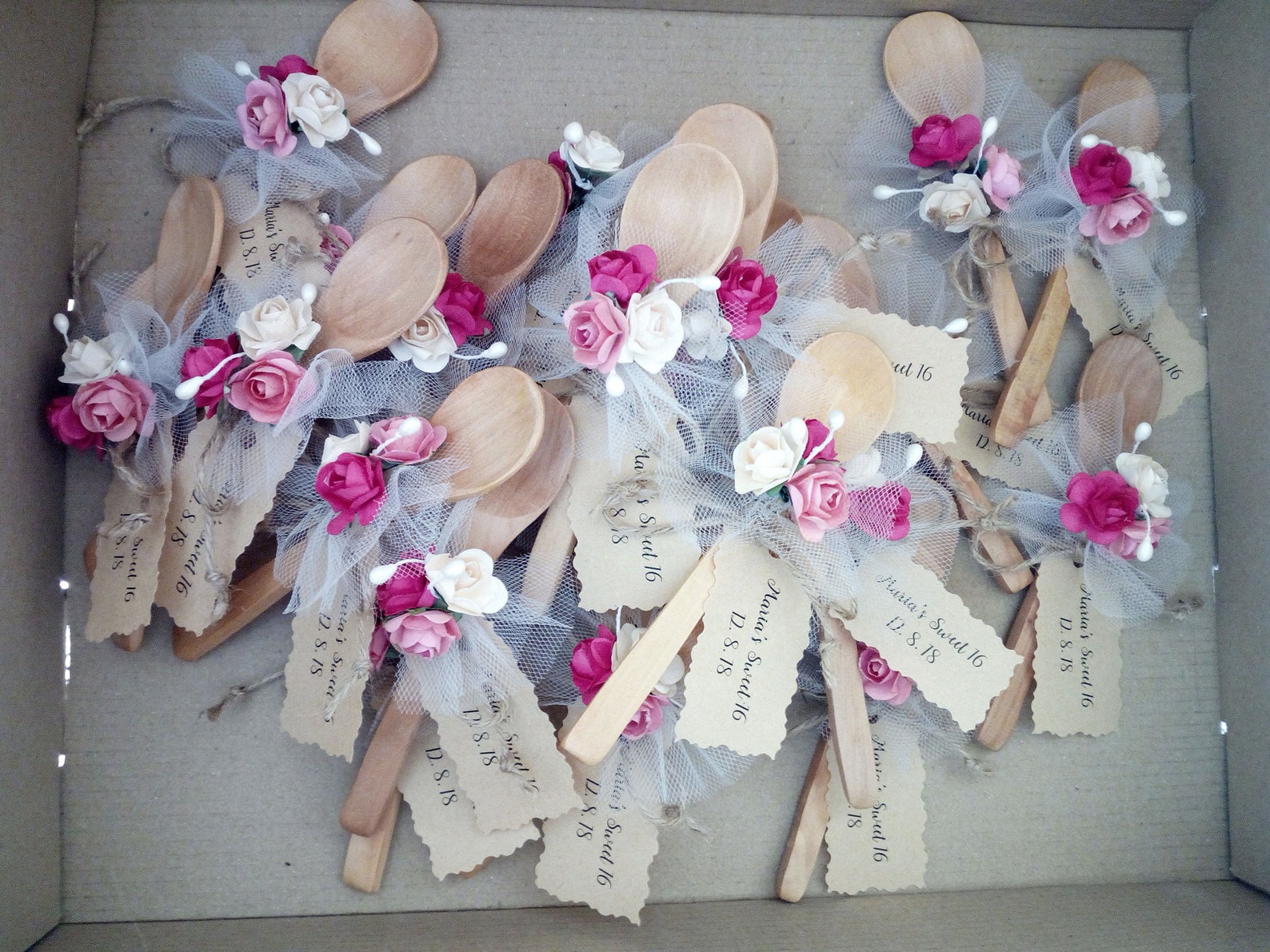 Wedding Favor Spoon, Custom Wooden Spoons, Personalized Cooking Party ...