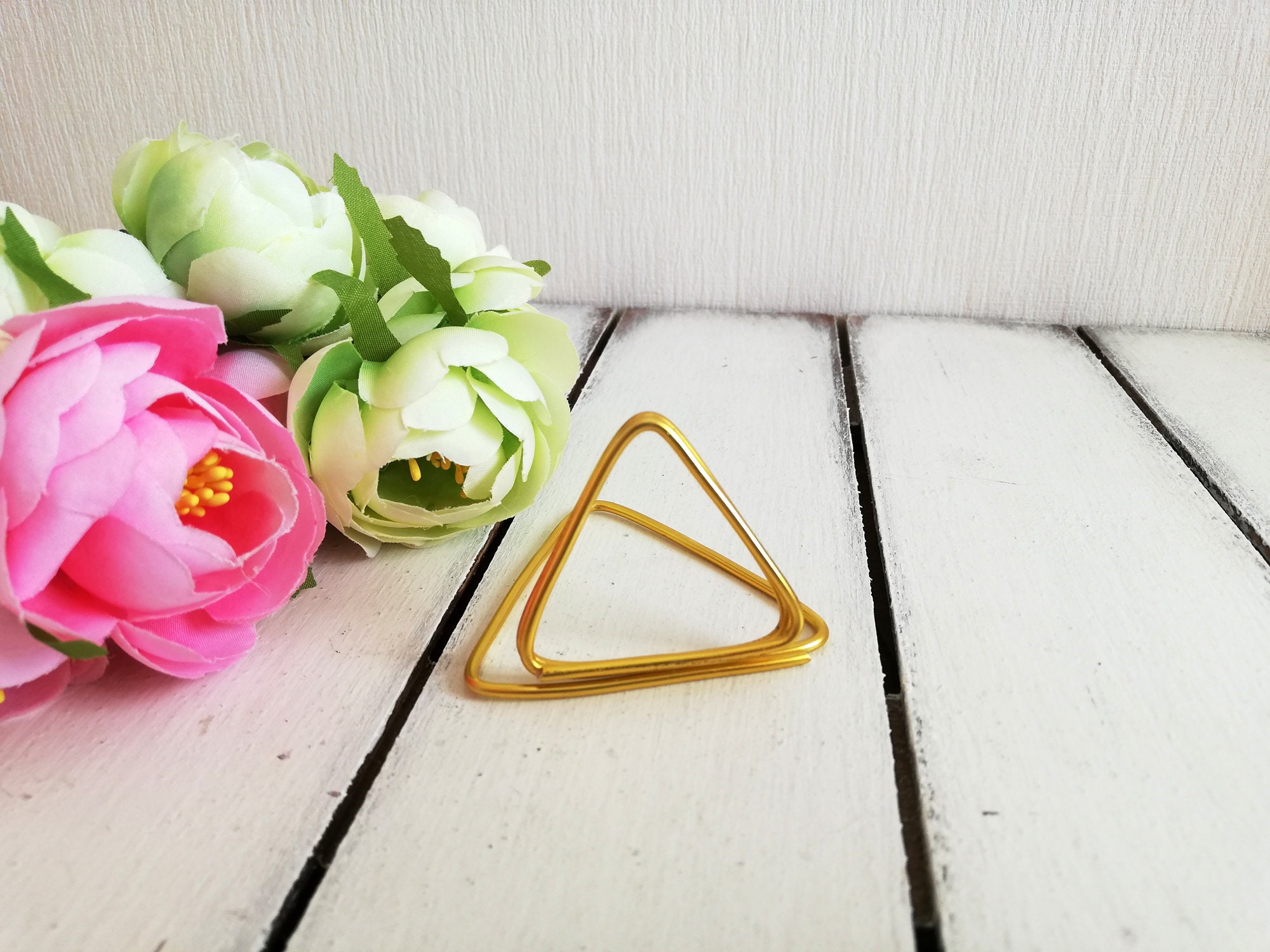 Modern Table Number Holder Triangle Table Number Holder Clip - Etsy