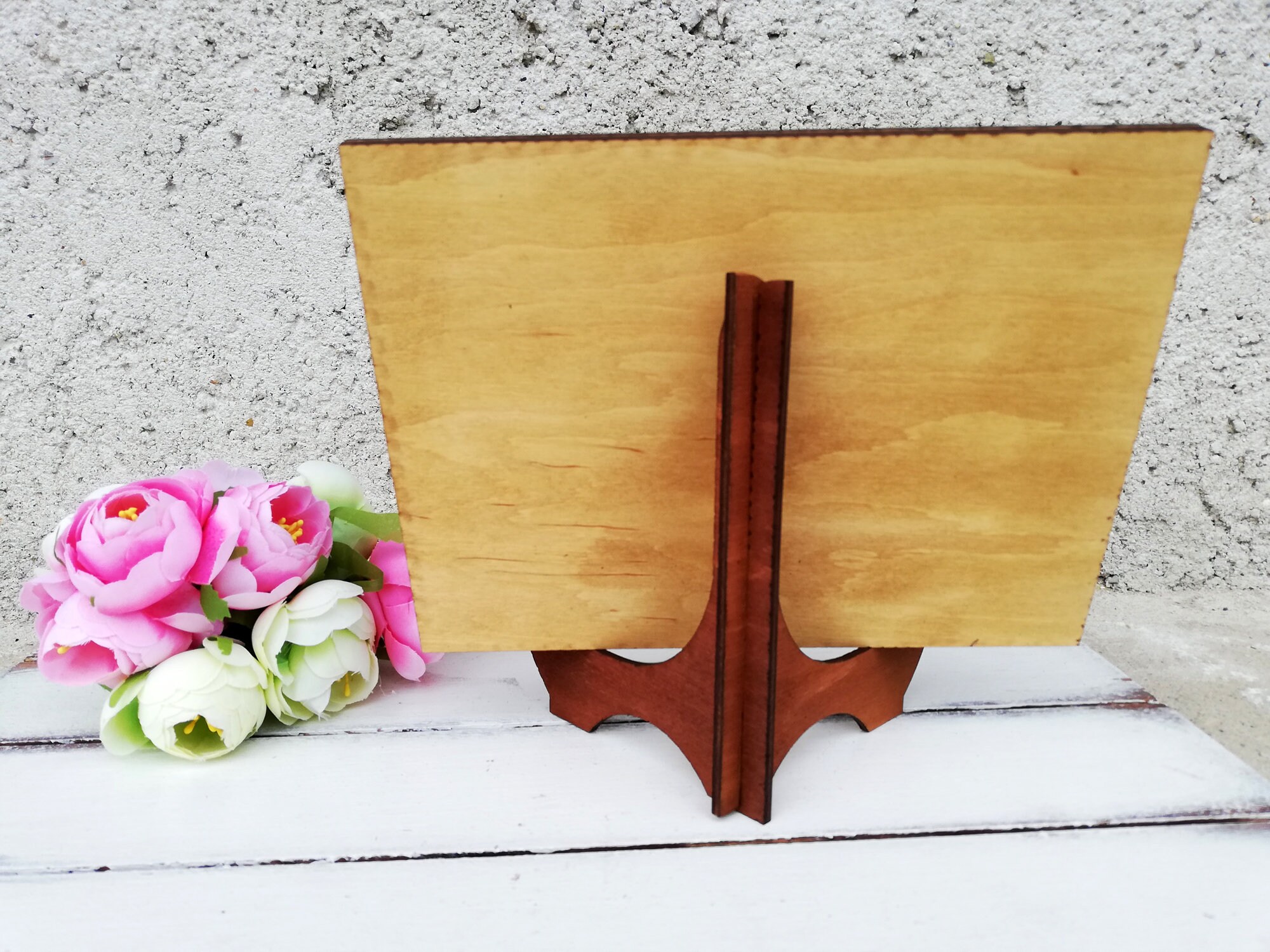Easel Sign Holder Rustic Wooden Wedding Sign Holder Vintage | Etsy