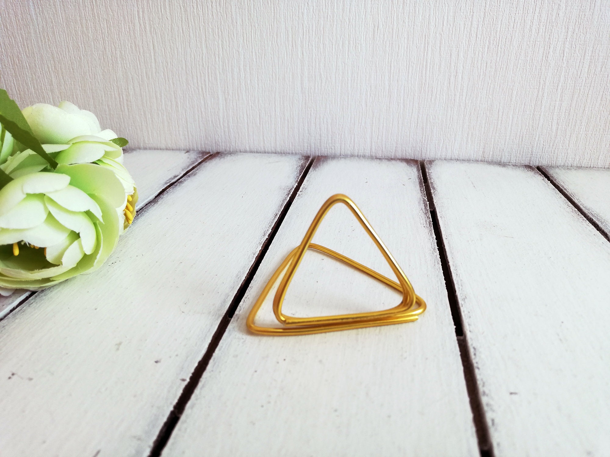 Modern Table Number Holder Triangle Table Number Holder Clip - Etsy