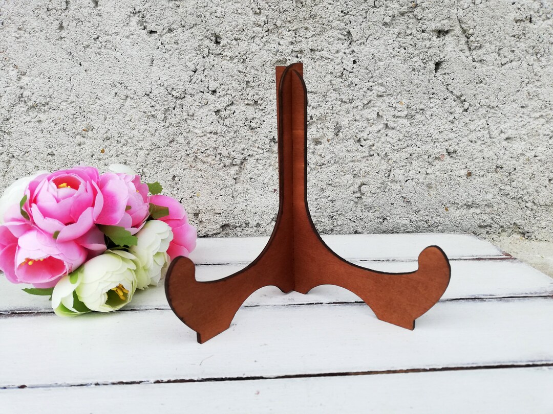 Easel Sign Holder, Rustic Wooden Wedding Sign Holder, Vintage ...