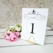 Triangle Table Number Holder Pyramid Menu Stand Geometric - Etsy