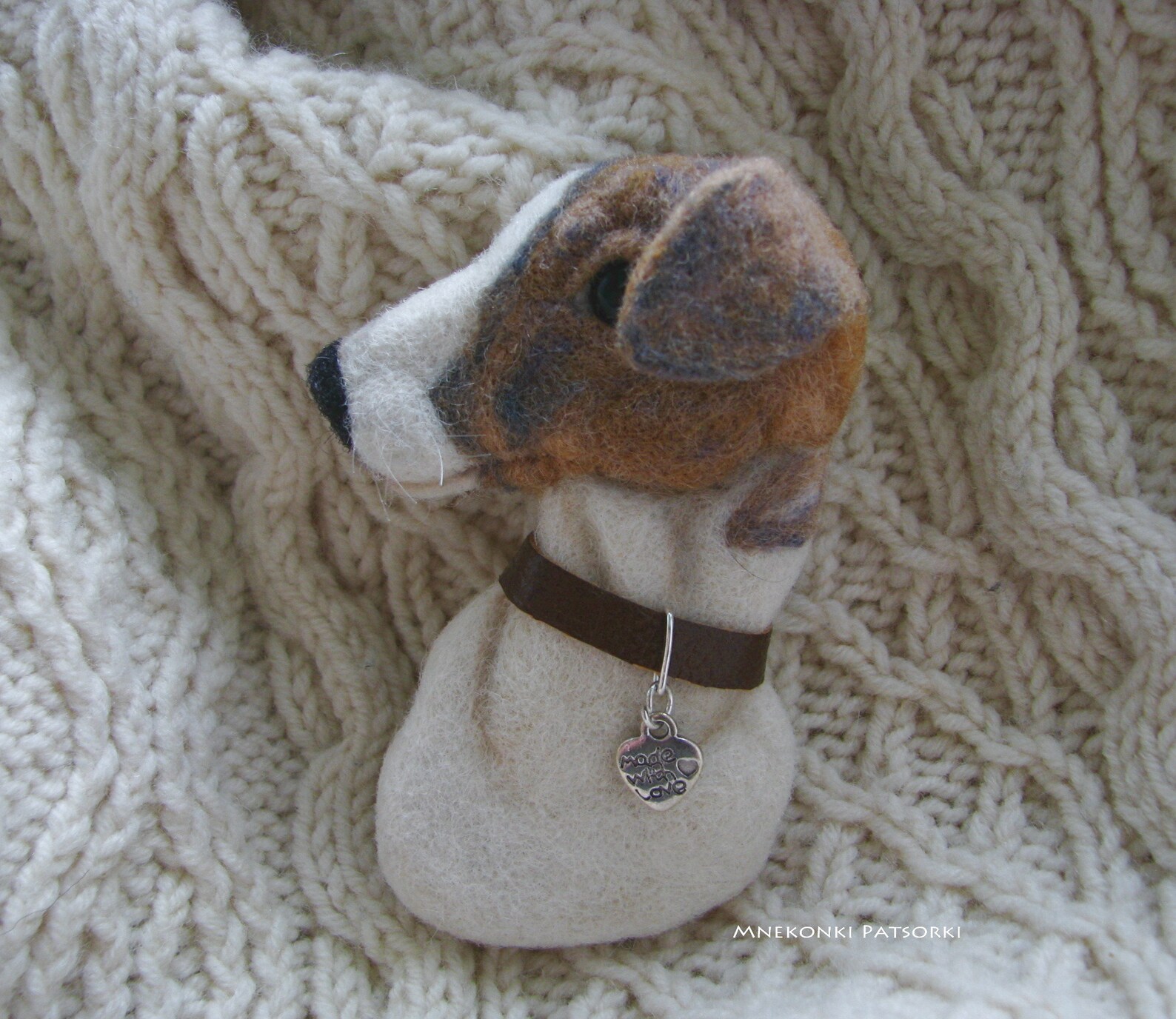 Whippet Dog Handmade Felted Brooch Made to Order Whippet Dog Pet ...
