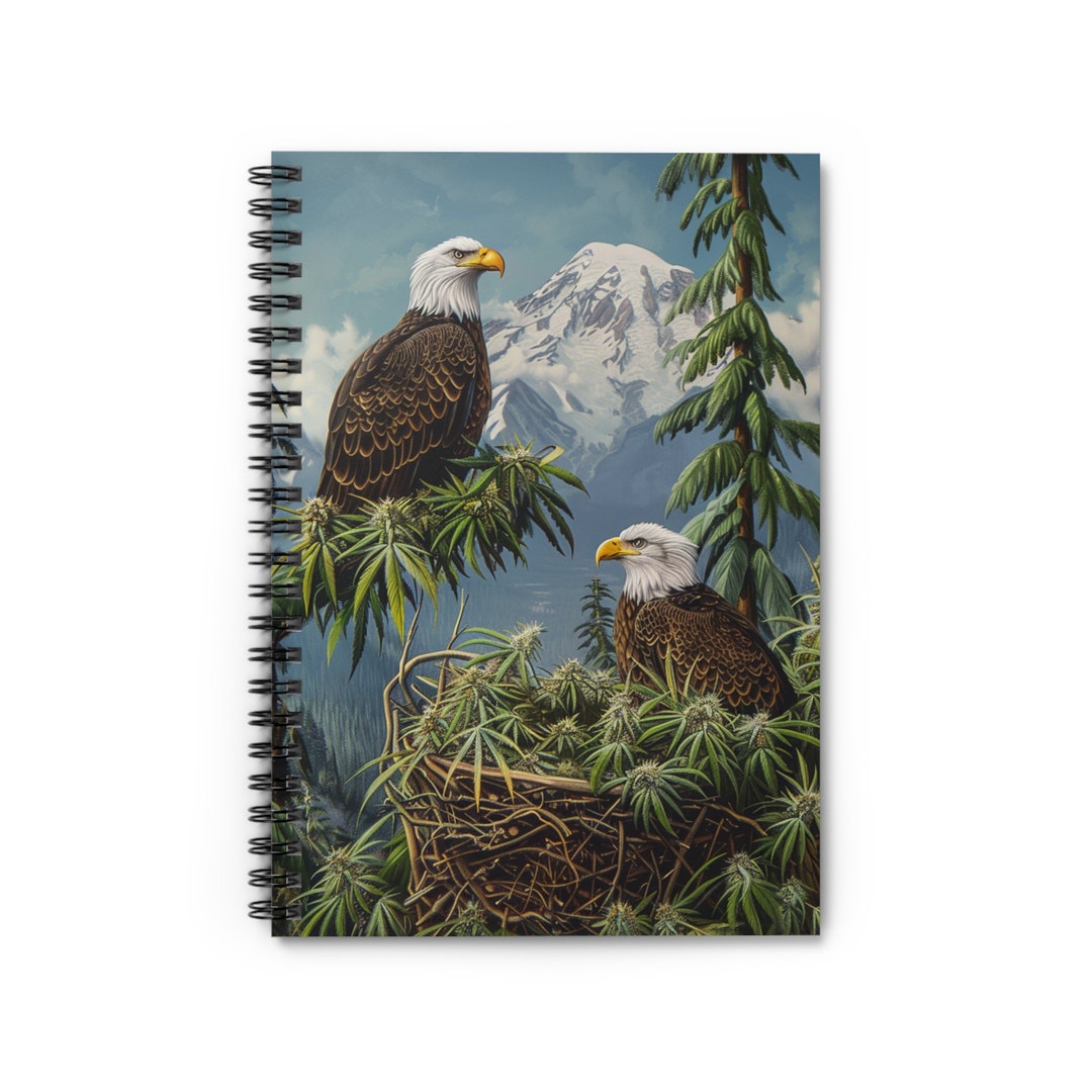Fierce Pair PNW Cannabis Collective Spiral Notebook Ruled Line - Etsy