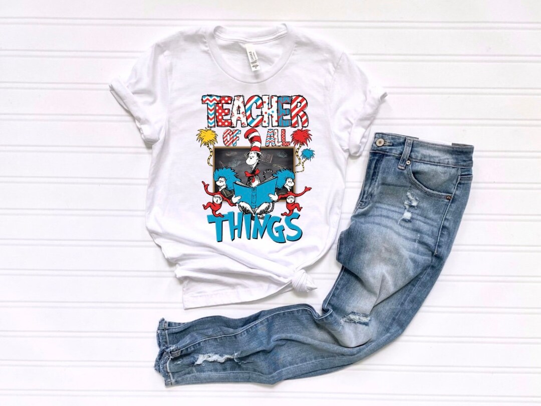 Teacher of All Things Shirt - Etsy