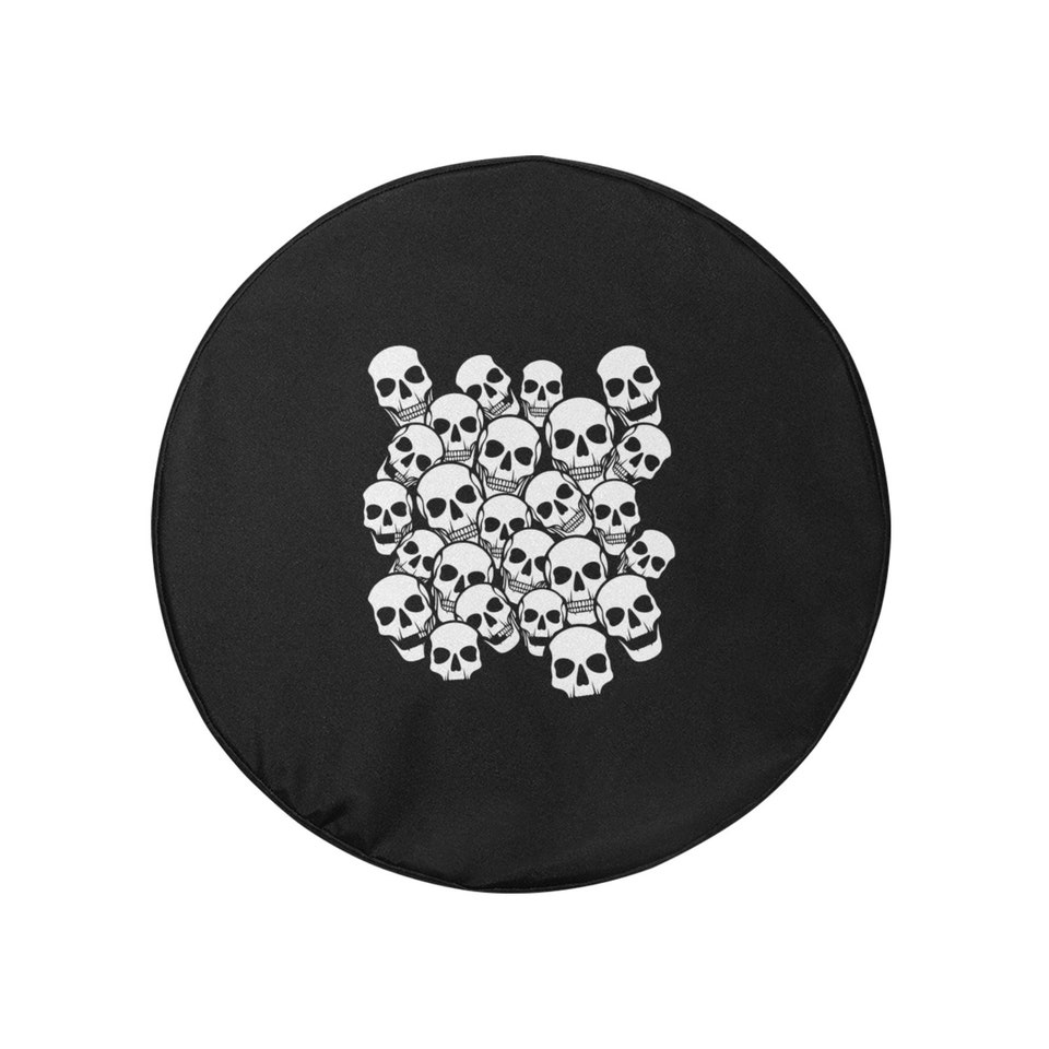 Skulls Tire Cover Spare Tire Cover Sold By Lex Pierre Louis Sku