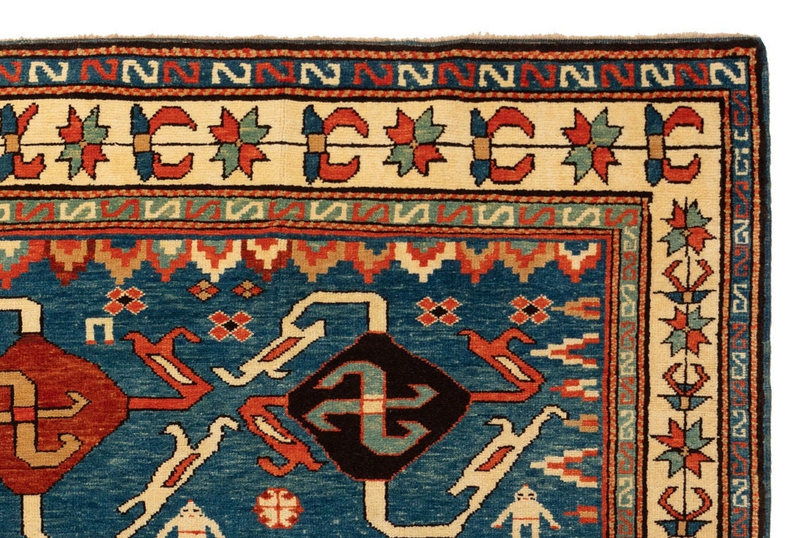 Rug With a Swastika Design ART00408 Caucasus Caucasian Rugs - Etsy ...