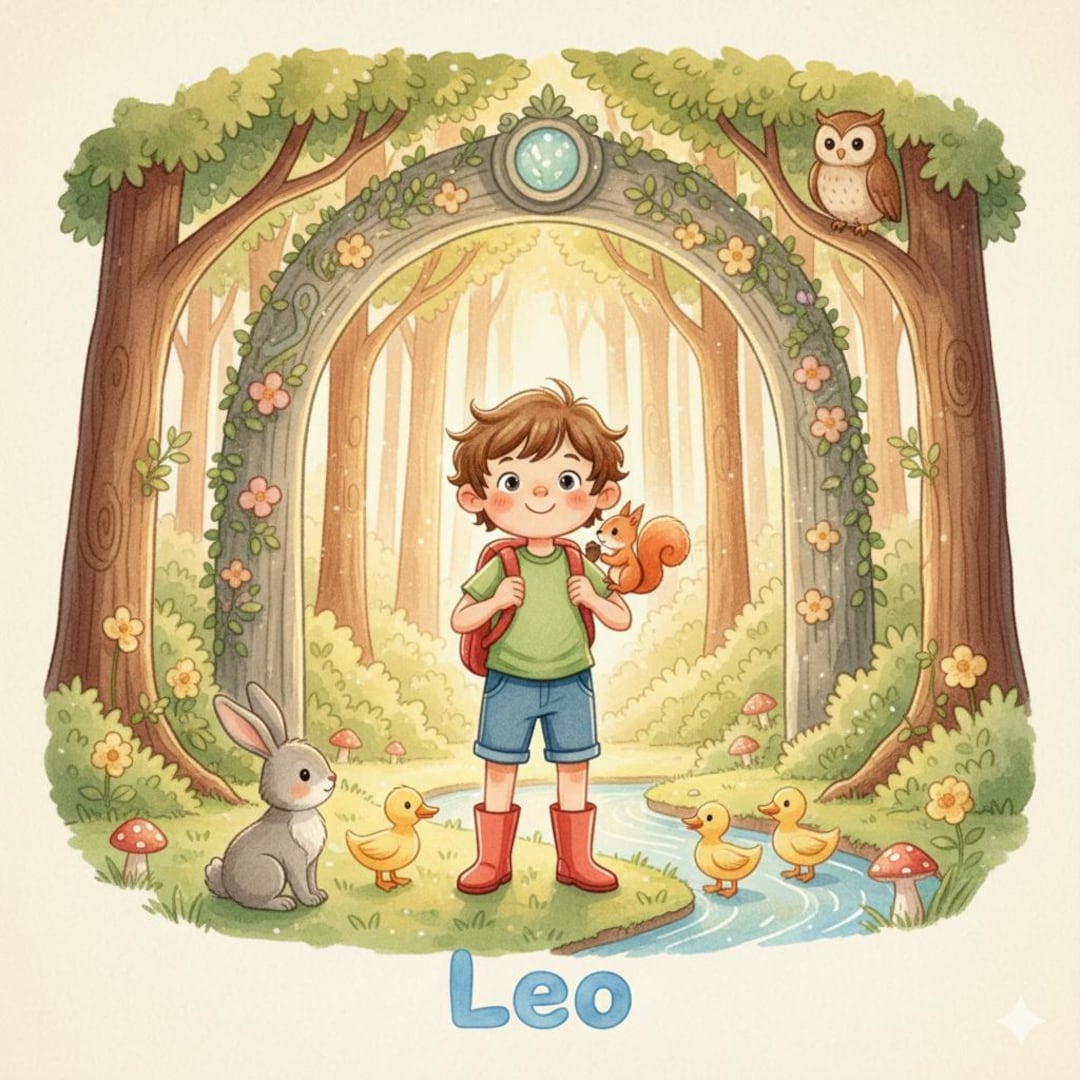 Woodland Animals Storybook • Kids Forest Adventure (digital Download ...