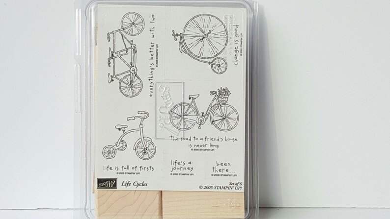 Life Cycles - Stampin' Up! Rubber Stamp Set - Etsy