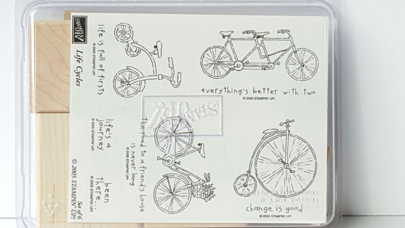 Life Cycles - Stampin' Up! Rubber Stamp Set - Etsy