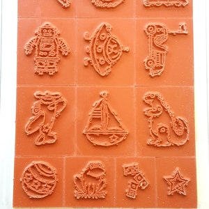 Toy Box - Stampin' Up! Rubber Stamp Set - Etsy