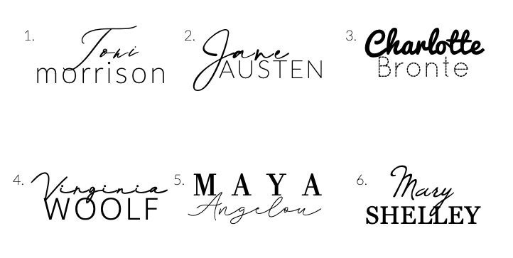 Acrylic Rectangle Name Place Cards/wedding Place Cards/party Place ...