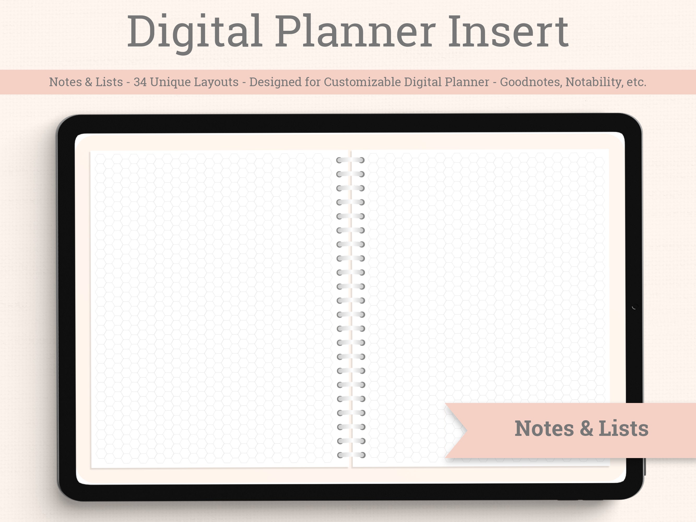 Digital Notebook Goodnotes Digital Notebook Paper Digital Notebook ...
