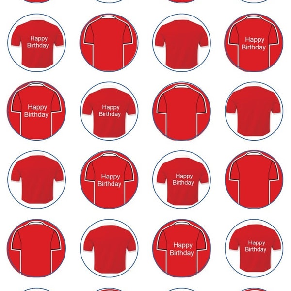 Manchester United Cake Topper - Etsy UK