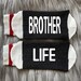 49& Brother 51% Badass-brother Socks-brother Gifts-best Brother Ever ...
