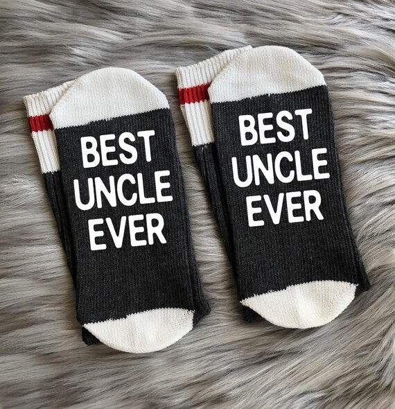 Uncle Socks-gift for Uncle-uncle Gift-best Uncle Ever-brother | Etsy