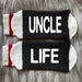 Custom Uncle Socks-gift for Uncle-uncle Gift-best Uncle - Etsy