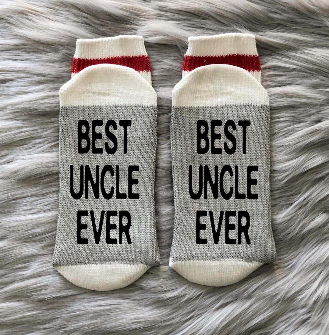 Best Uncle Ever Socks-gift for Uncle-new Uncle-aunt and Uncle Gift ...