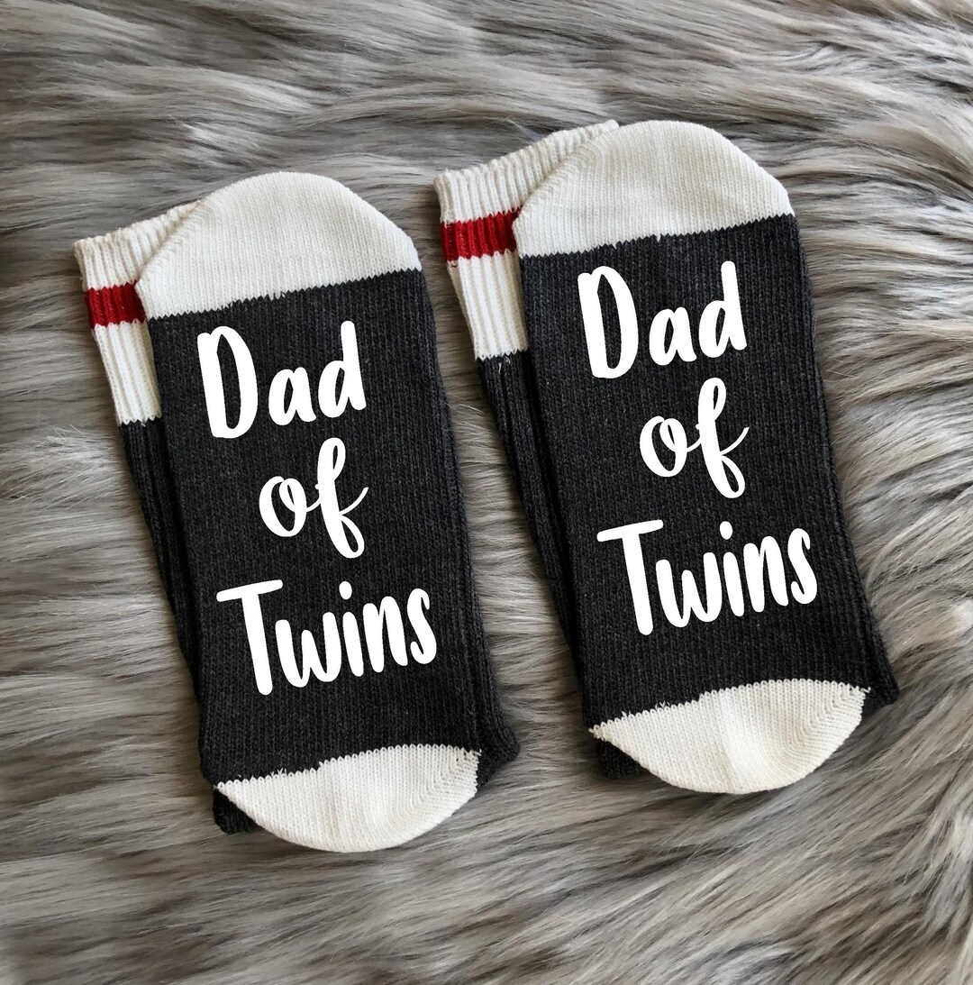 Dad of Twins-twin-dad Gifts-growing Two Tiny Humans-twin Reveal-twin ...
