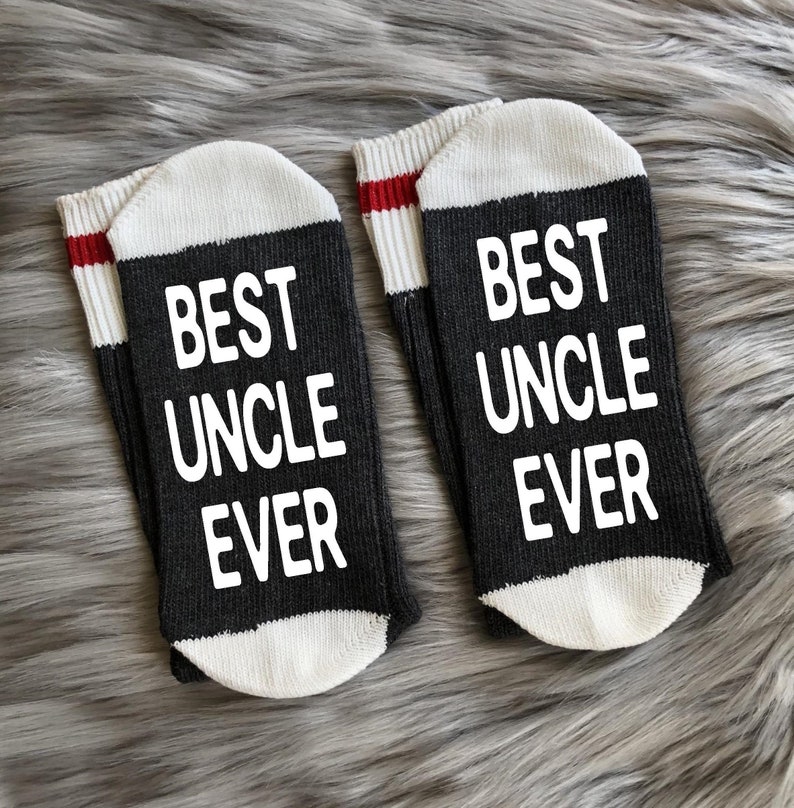 Best Uncle Ever Socks-gift for Uncle-best Uncle Ever-brother Gift-new ...
