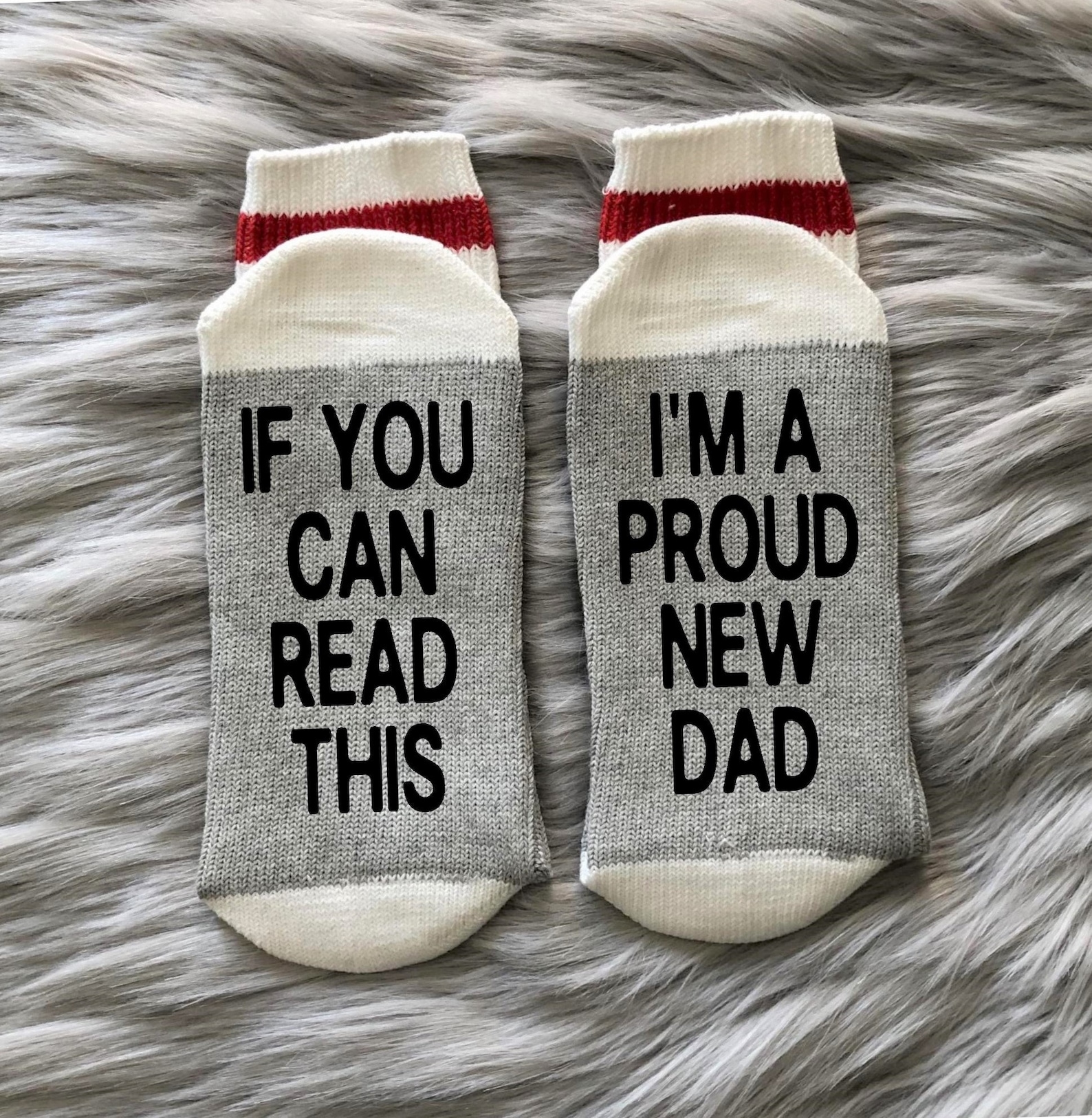 Future Dad Gift-Future Mom Gift-Dad Socks-Gift for Dad-New Dad | Etsy