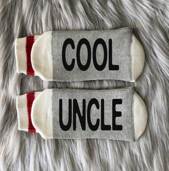 Cool Uncle Socks New Uncle Gift Promoted to Uncle Uncle - Etsy
