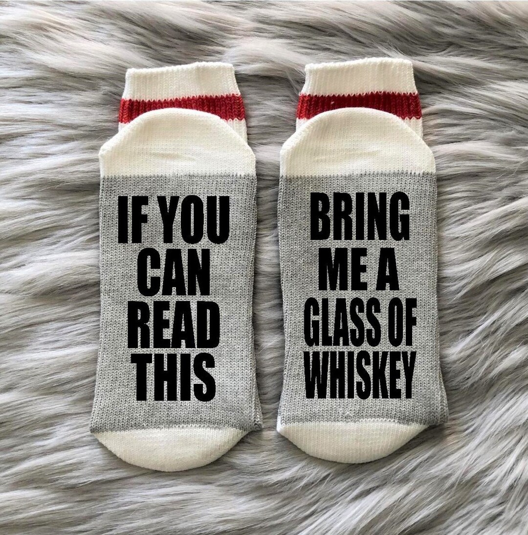 Whiskey Gifts-whiskey Socks-bring ME Whiskey-gifts for Dad-whiskey ...