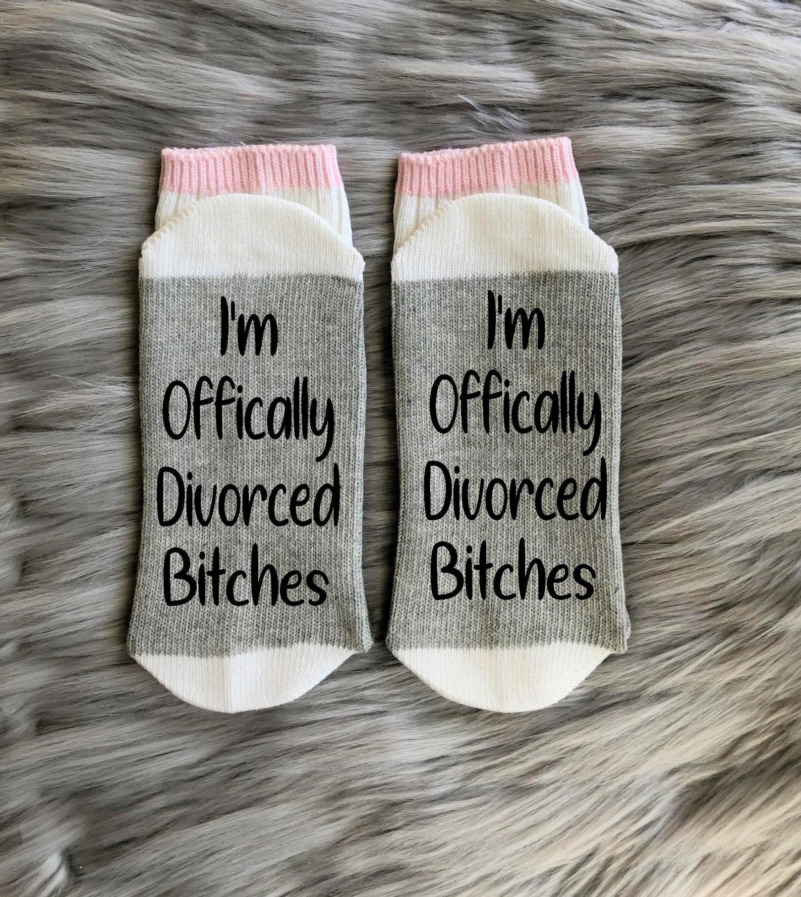 Divorced est. 2021 Divorce Socks Divorce Gift Break Up | Etsy