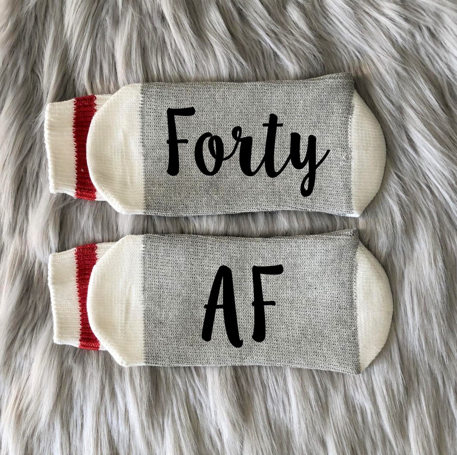 40th Birthday Socks-40th Birthday Gift-birthday Gifts for Her-best ...