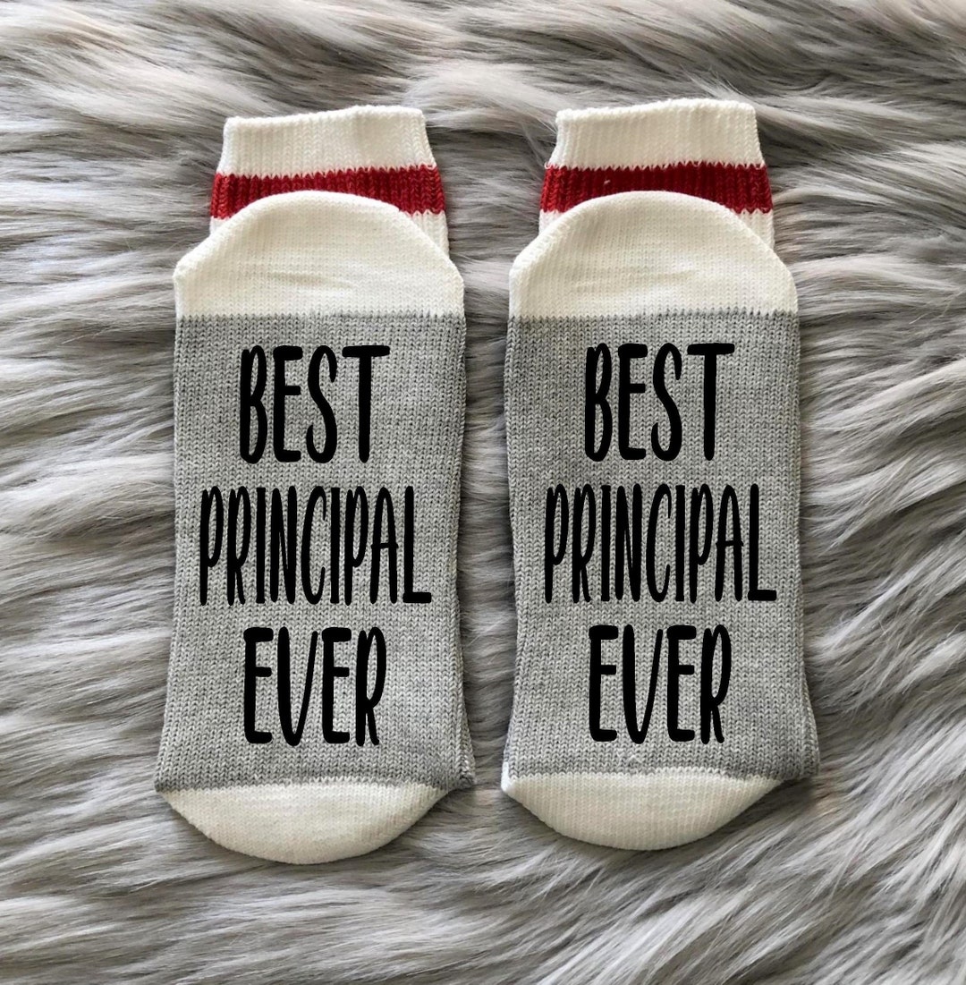 Best Principal Ever Socks - Gift for Principal - School Principal Gift ...