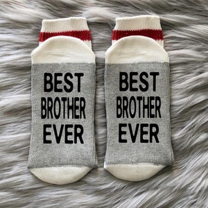 49 Brother 51% Badass-brother Socks-brother Gifts-best Brother Ever ...