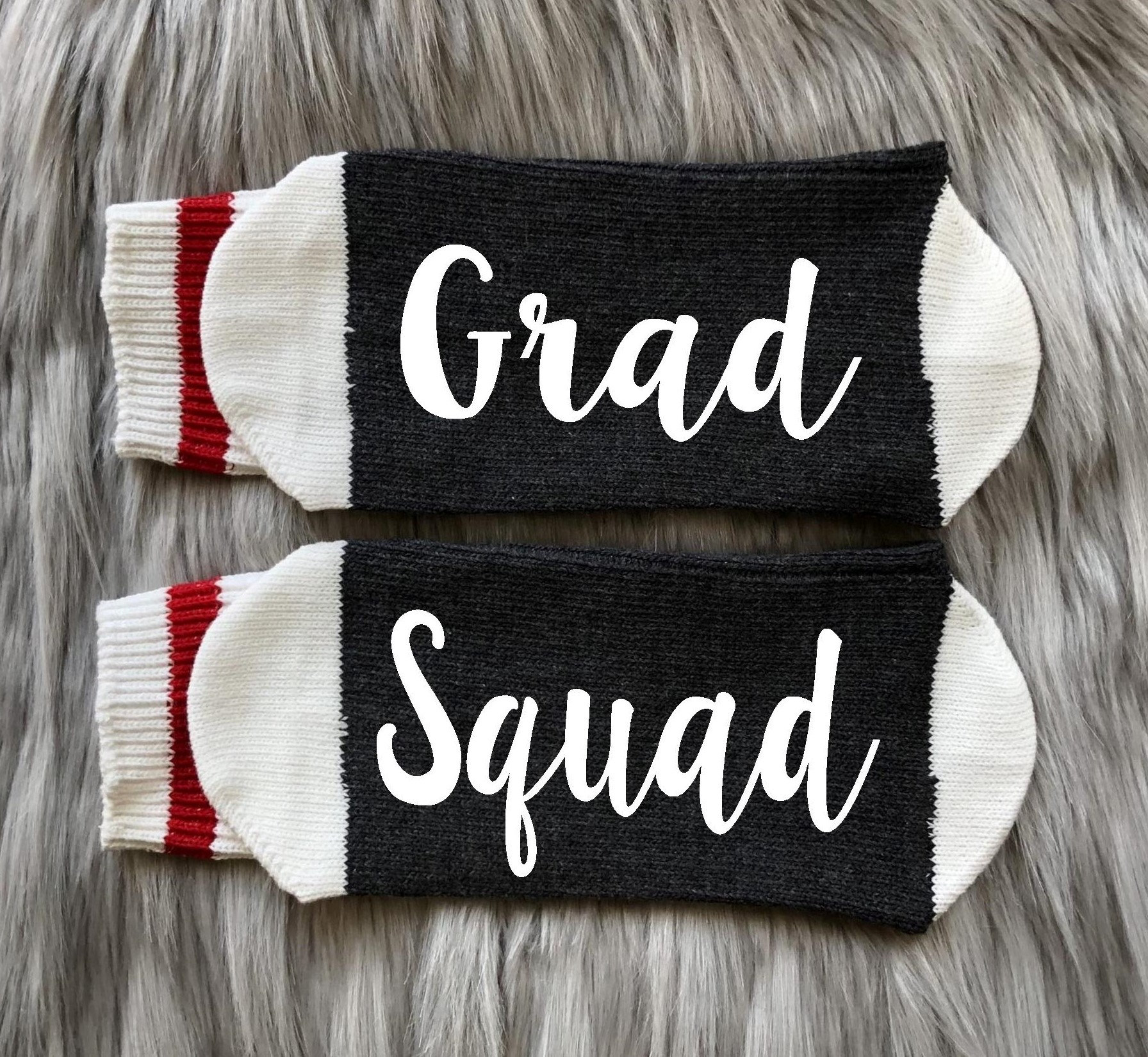 2026 Grad Socks-class of 2026 Graduation Gift-grad Squad-graduation ...