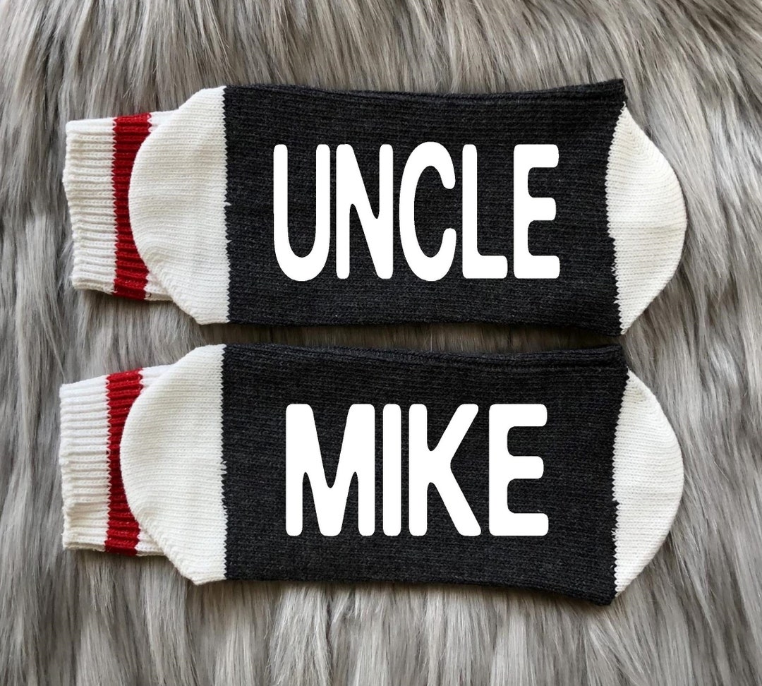 Custom Uncle Socks-gift for Uncle-best Uncle Ever-brother Gift-new ...