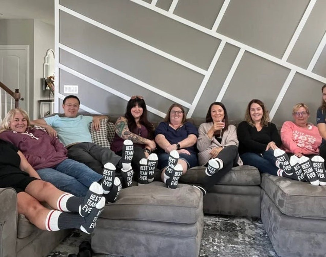 Best Team Ever Socks- Team Gifts - Employee Gift - Corporate Gifts ...