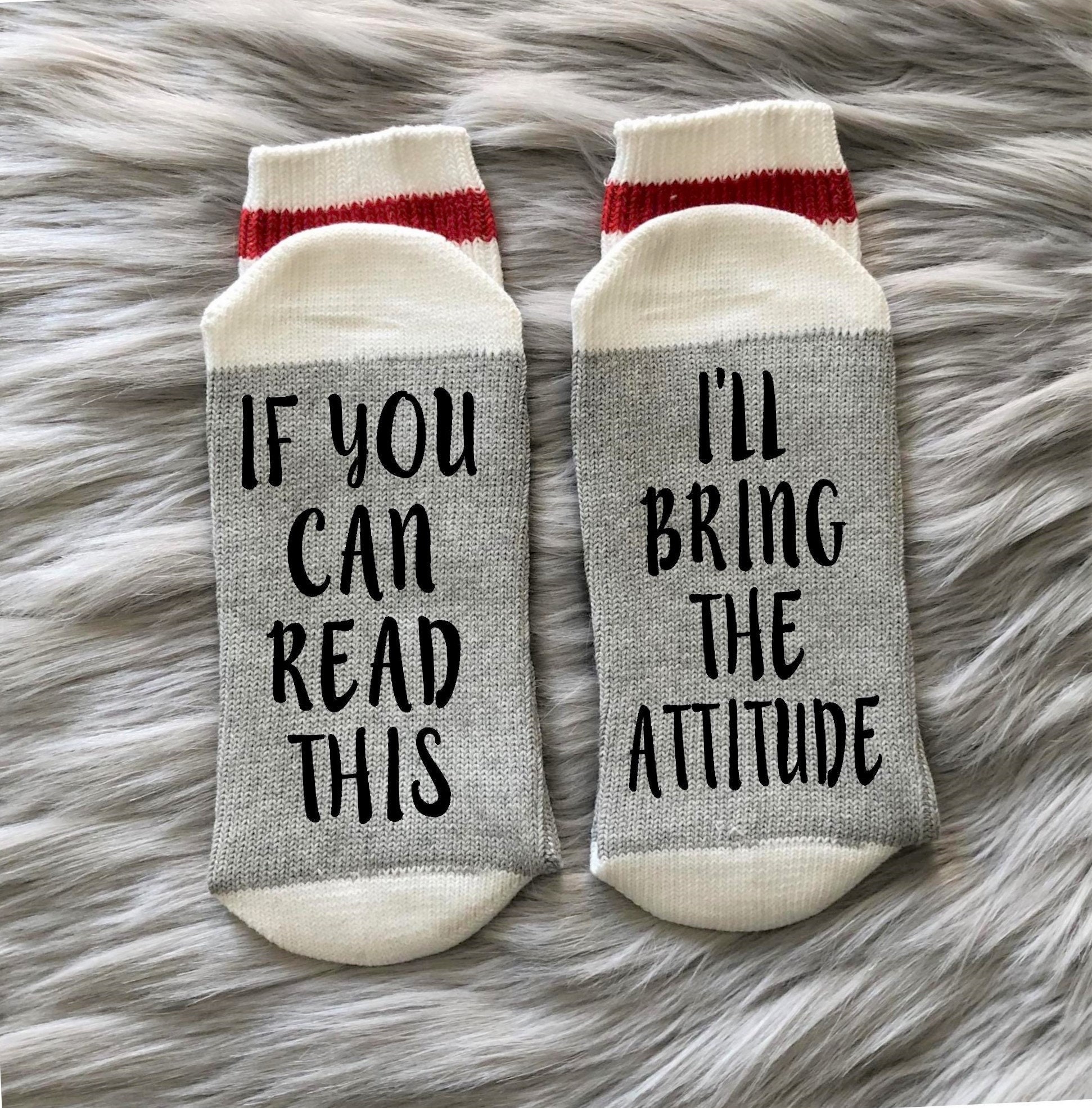 Best Friend Gift-socks-girls Weekend-i'll Bring the Attitude-girls Trip ...