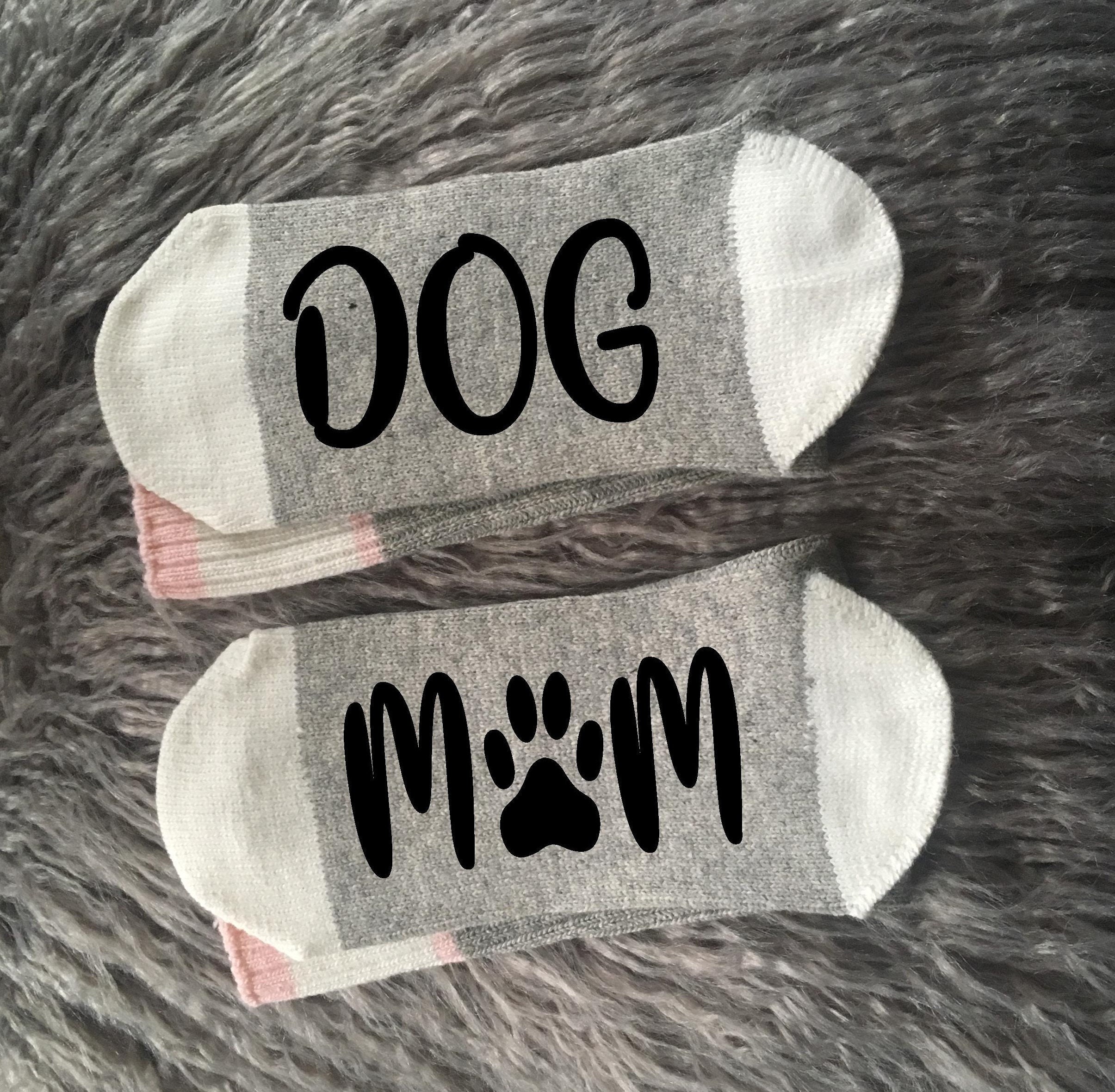 Dog Mom Socks-dog Mom Gifts-pet Gift-dog Lover Gift-dog Mama-funny Dog ...