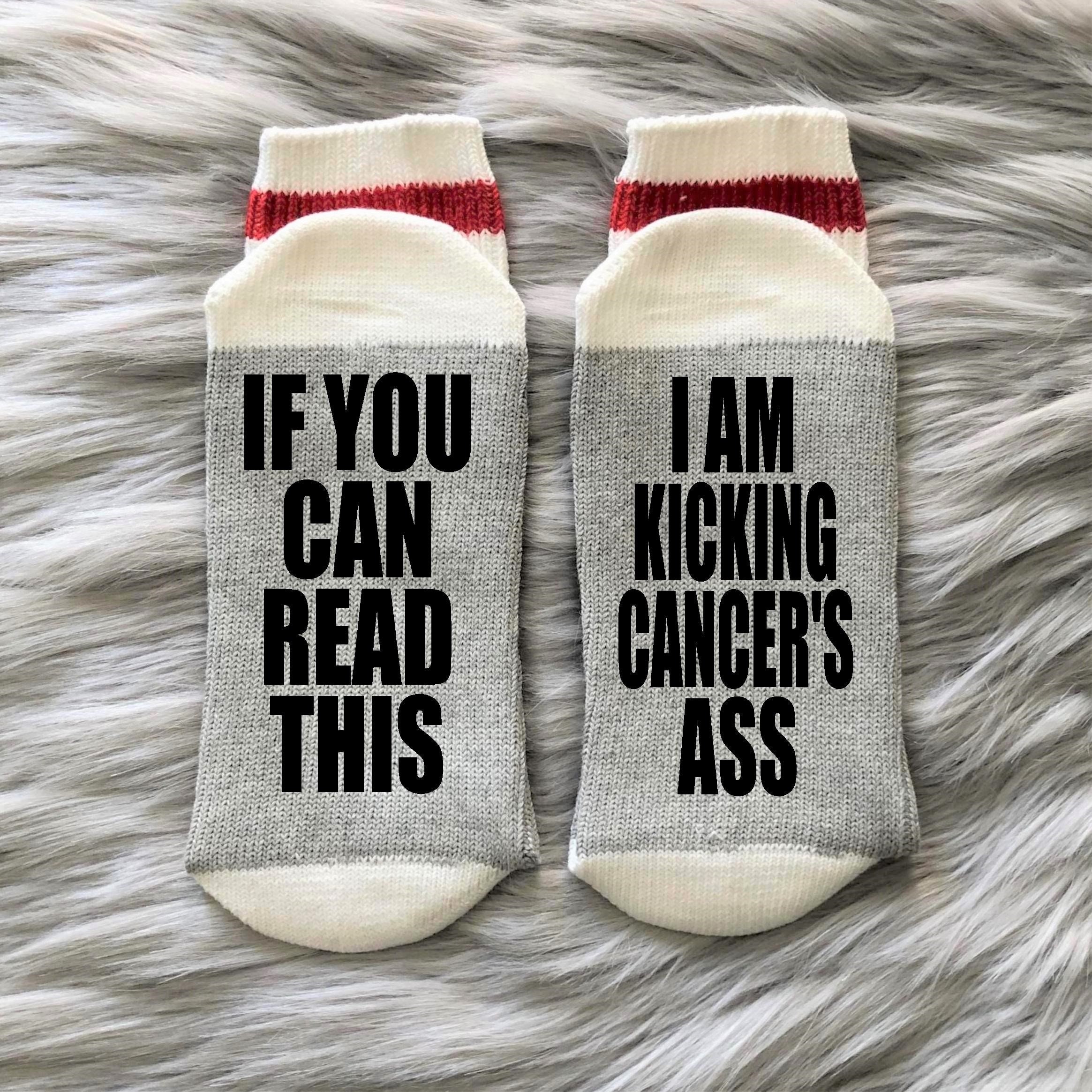 In This Family No One Fights Alone Cancer Socks-cancer Support Gift ...