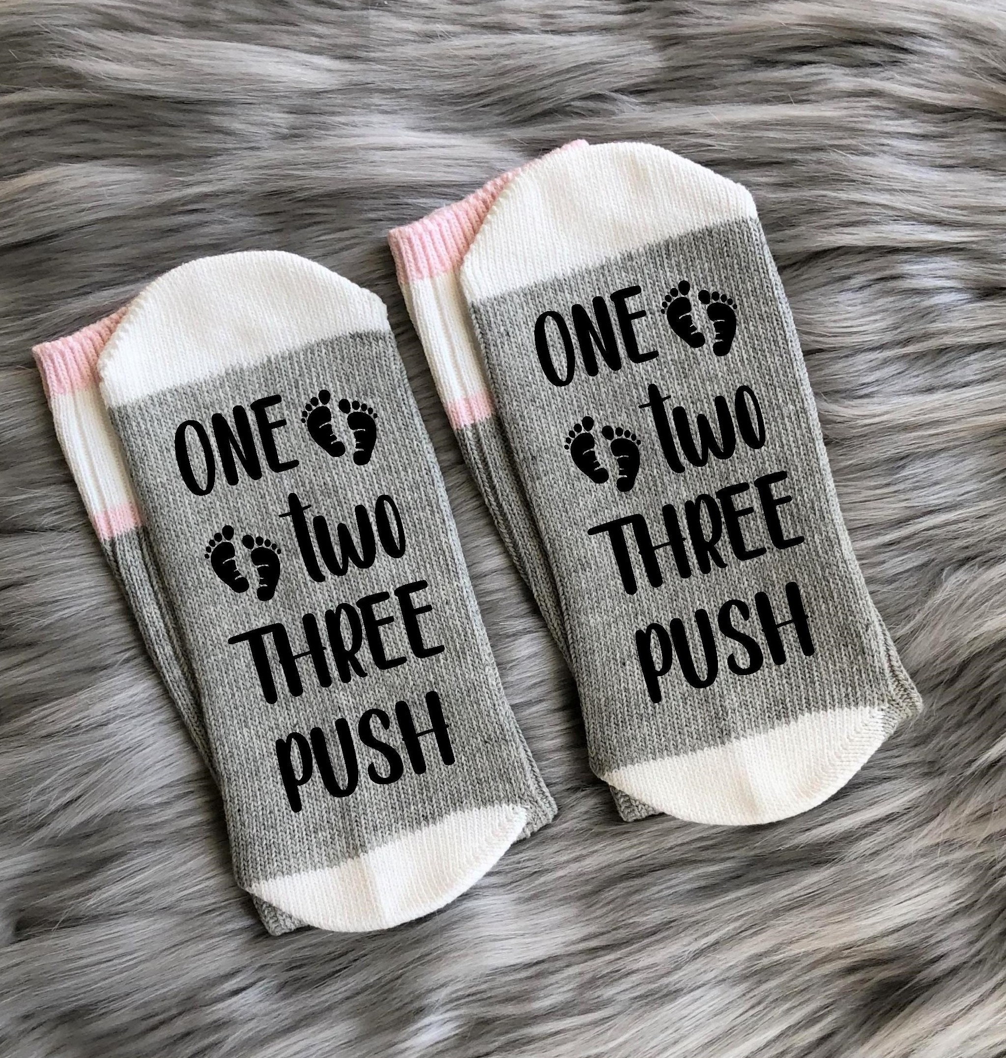Here Comes Our Tiny Human Labor and Delivery Socks-pregnancy Socks-baby ...