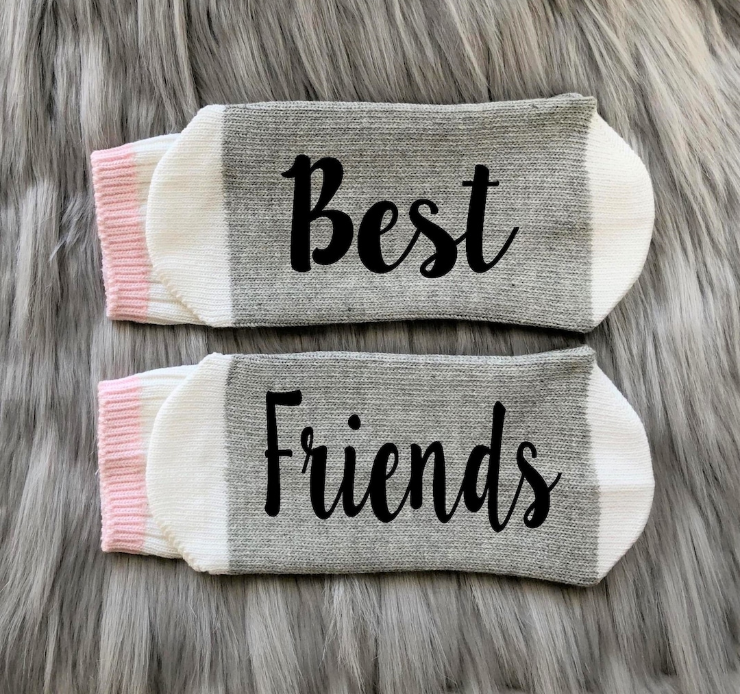 Best Friends Socks -friends Forever-girl Friend Gift-bff Gifts ...