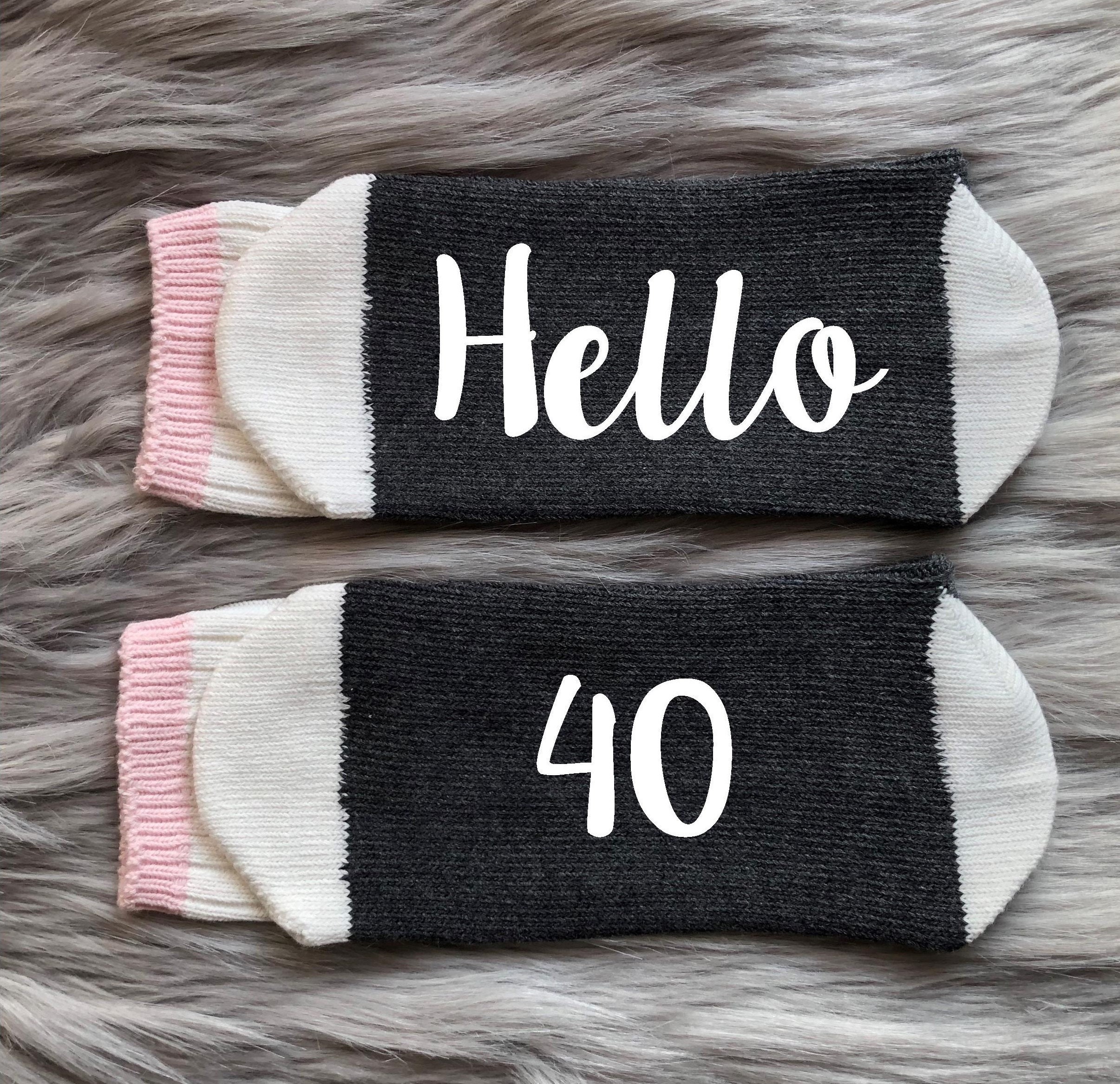 It's My 40th Birthday Socks-40th Birthday Gift-birthday Gifts for Her ...