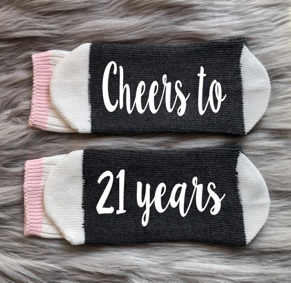 21st Birthday Socks-21st Birthday Socks-21st Birthday - Etsy