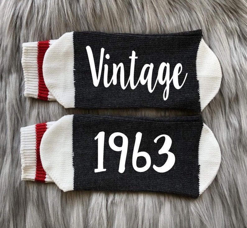 Cheers to 60 Years Socks-60th Birthday Socks-60th Birthday - Etsy