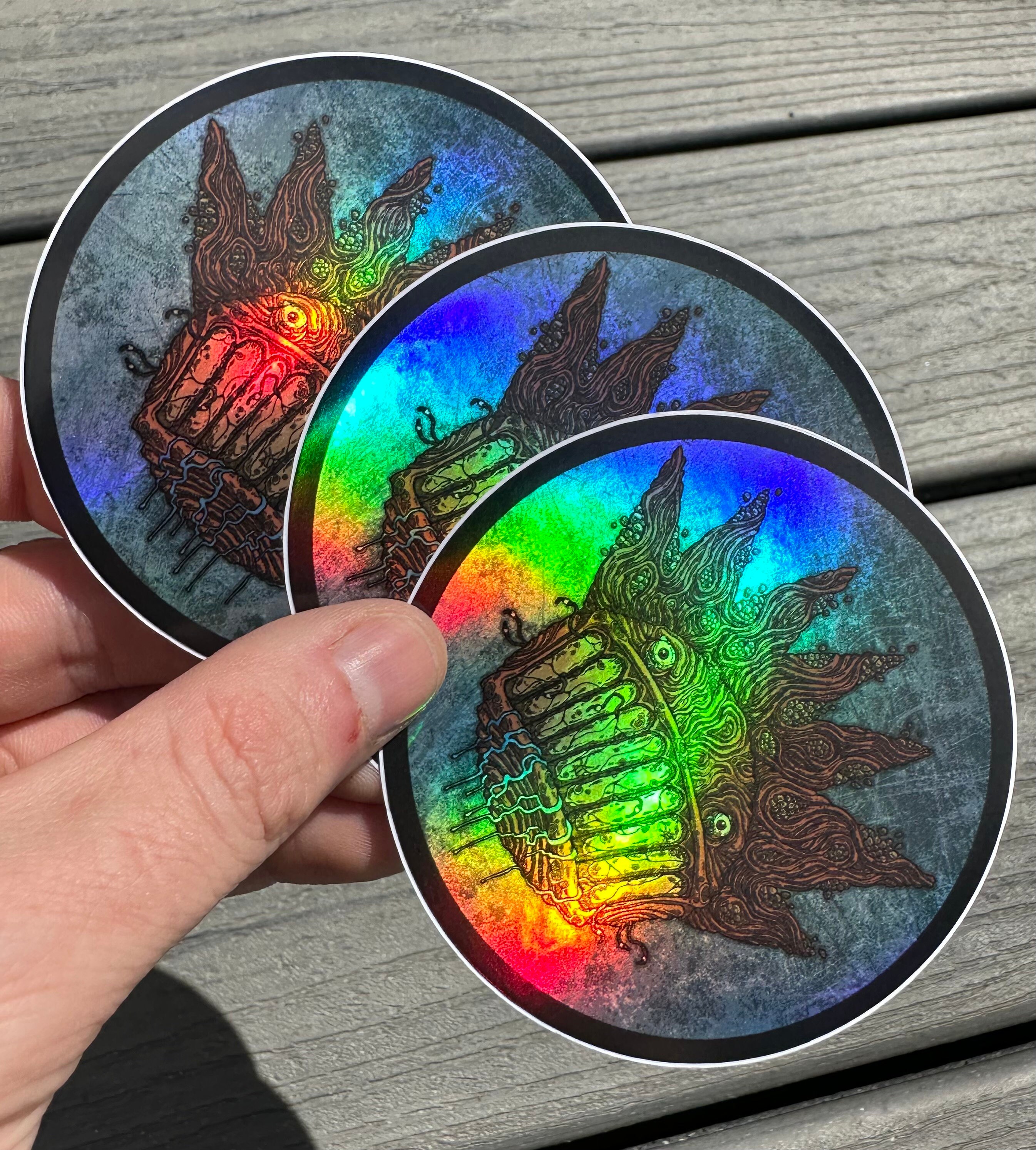 Ween Blarney Stone Boognish Sticker v2-holo - Etsy