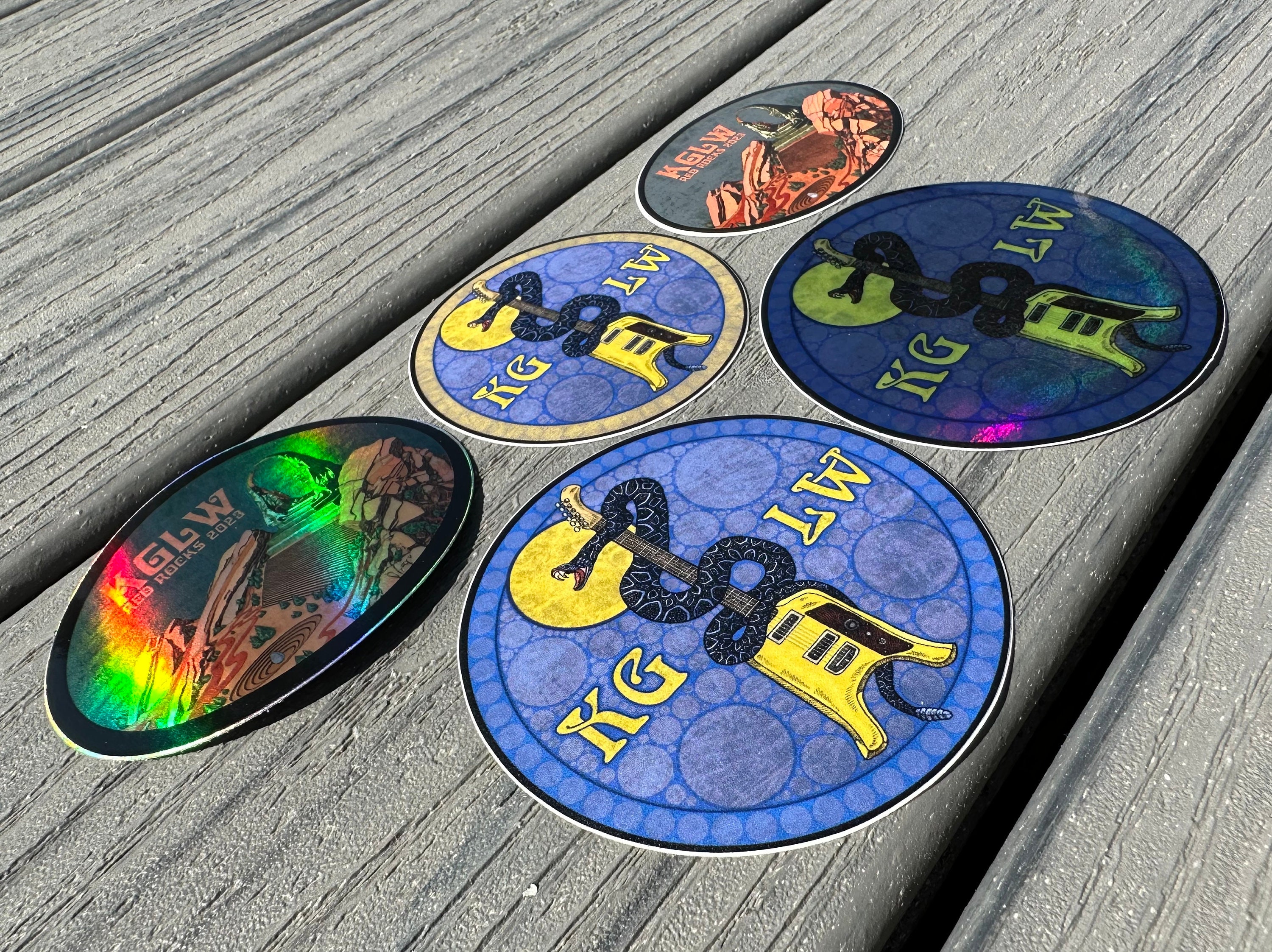 KGLW Sticker Pack all 5 Sticker Variants - Etsy