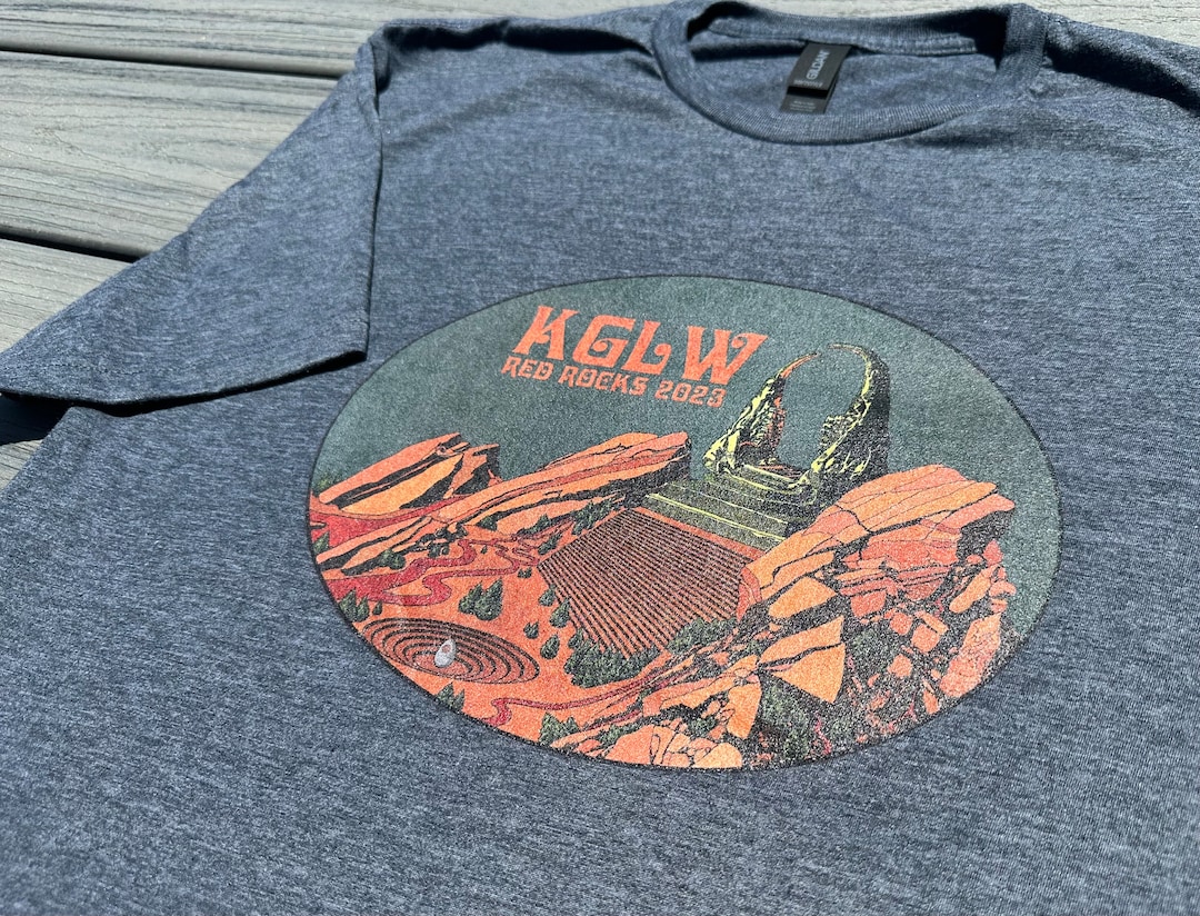 KGLW Red Rocks 2023 T-shirt - Etsy