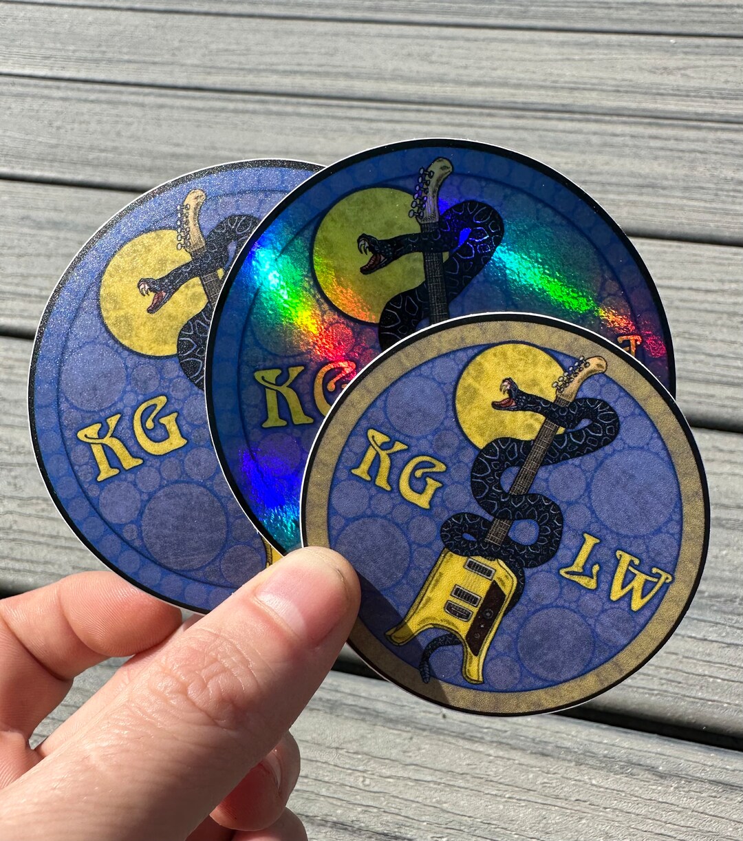 Microtonal Rattlesnake Sticker Pack 3 Variants - Etsy