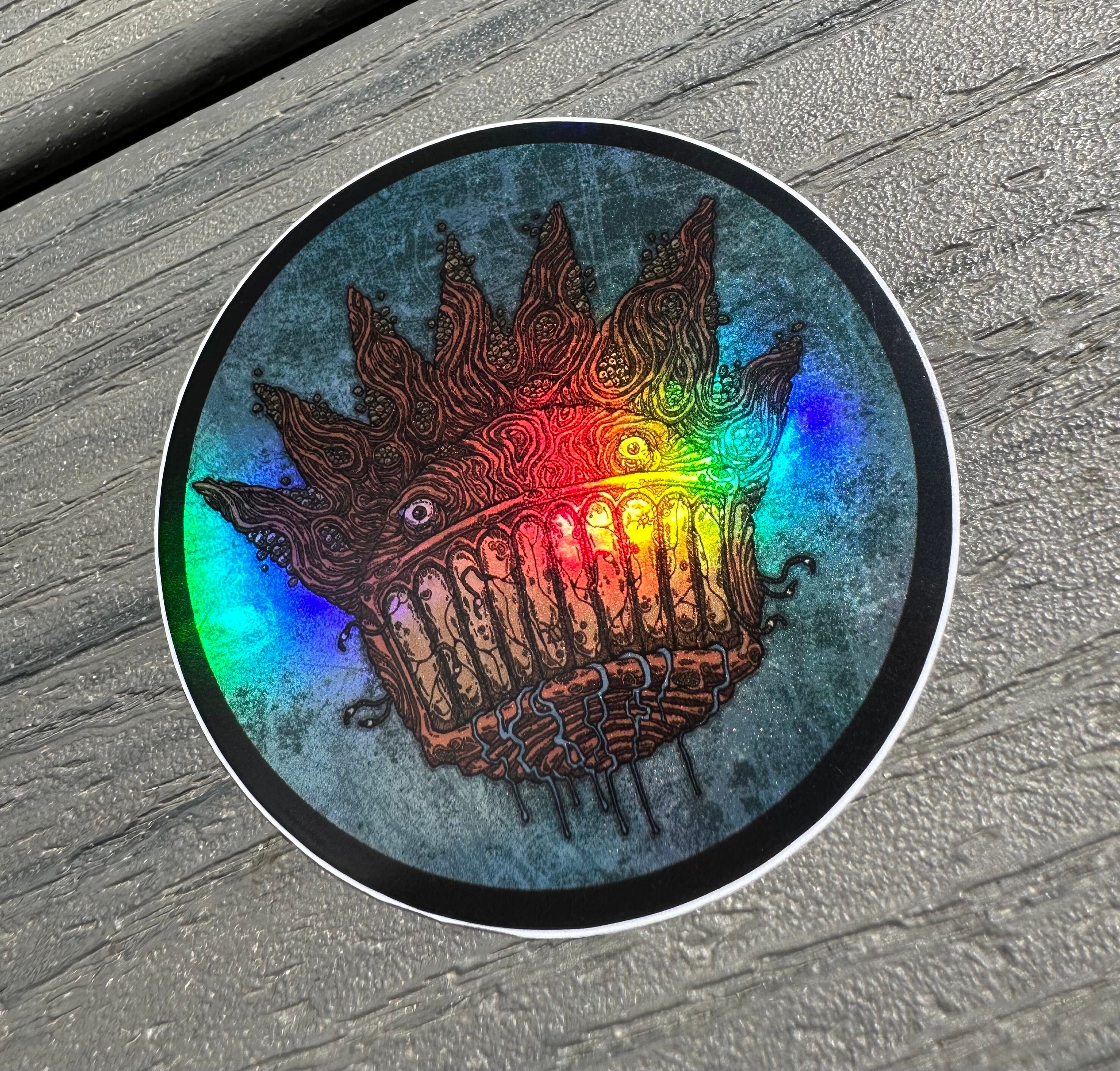 Ween Blarney Stone Boognish Sticker v2-holo - Etsy