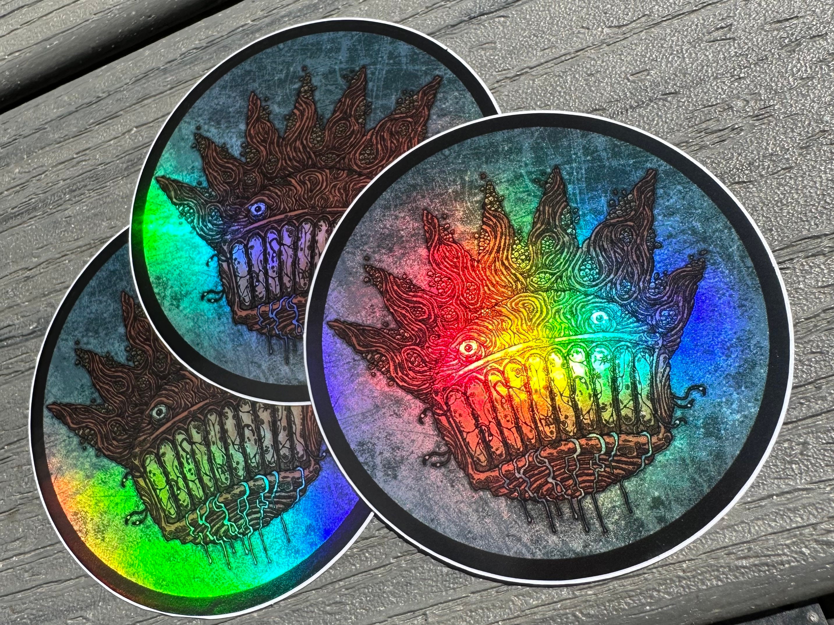 Ween Blarney Stone Boognish Sticker v2-holo - Etsy