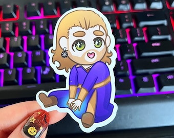Baldur's Gate 3 Cute Shadowheart Sticker Chibi Shadowheart - Etsy