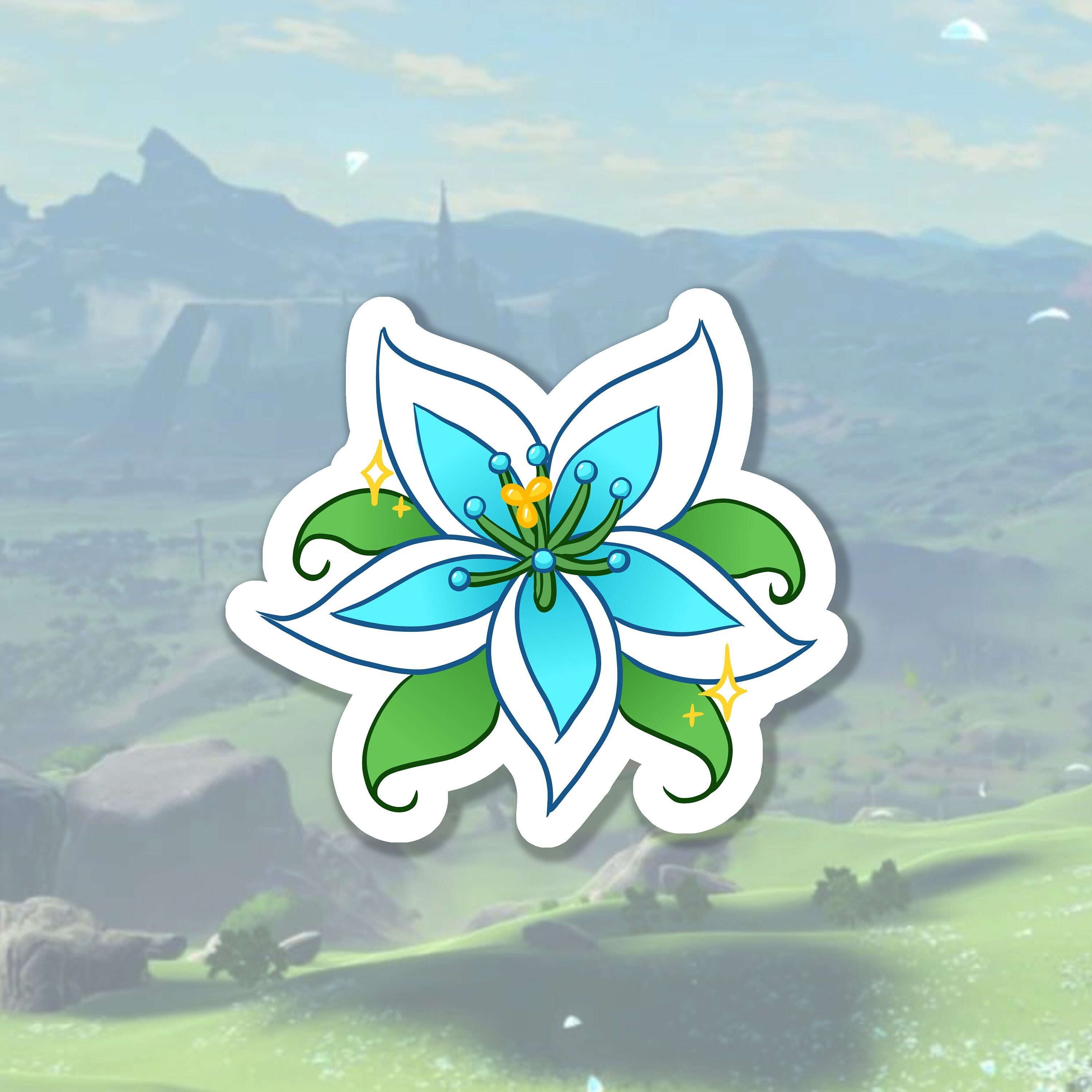 Zelda Sticker Silent Princess Sticker Flakes Breath of the - Etsy